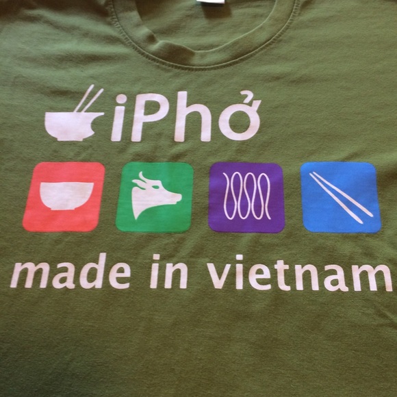 Shirts | Nwot Olive Green Ipho Made In Vietnam T S | Poshmark